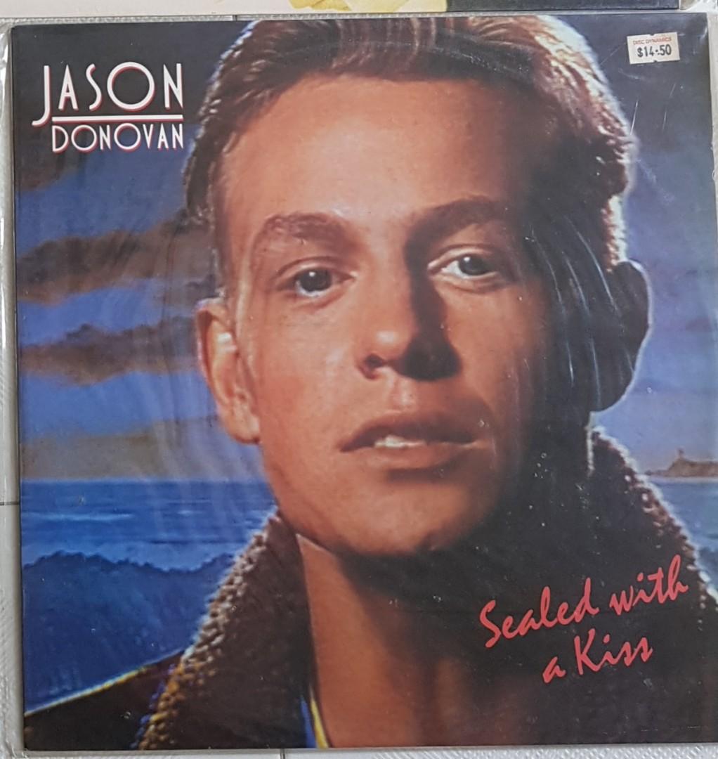 Jason Donovan - Sealed with a kiss -Vinyl Record, Hobbies & Toys, Music ...