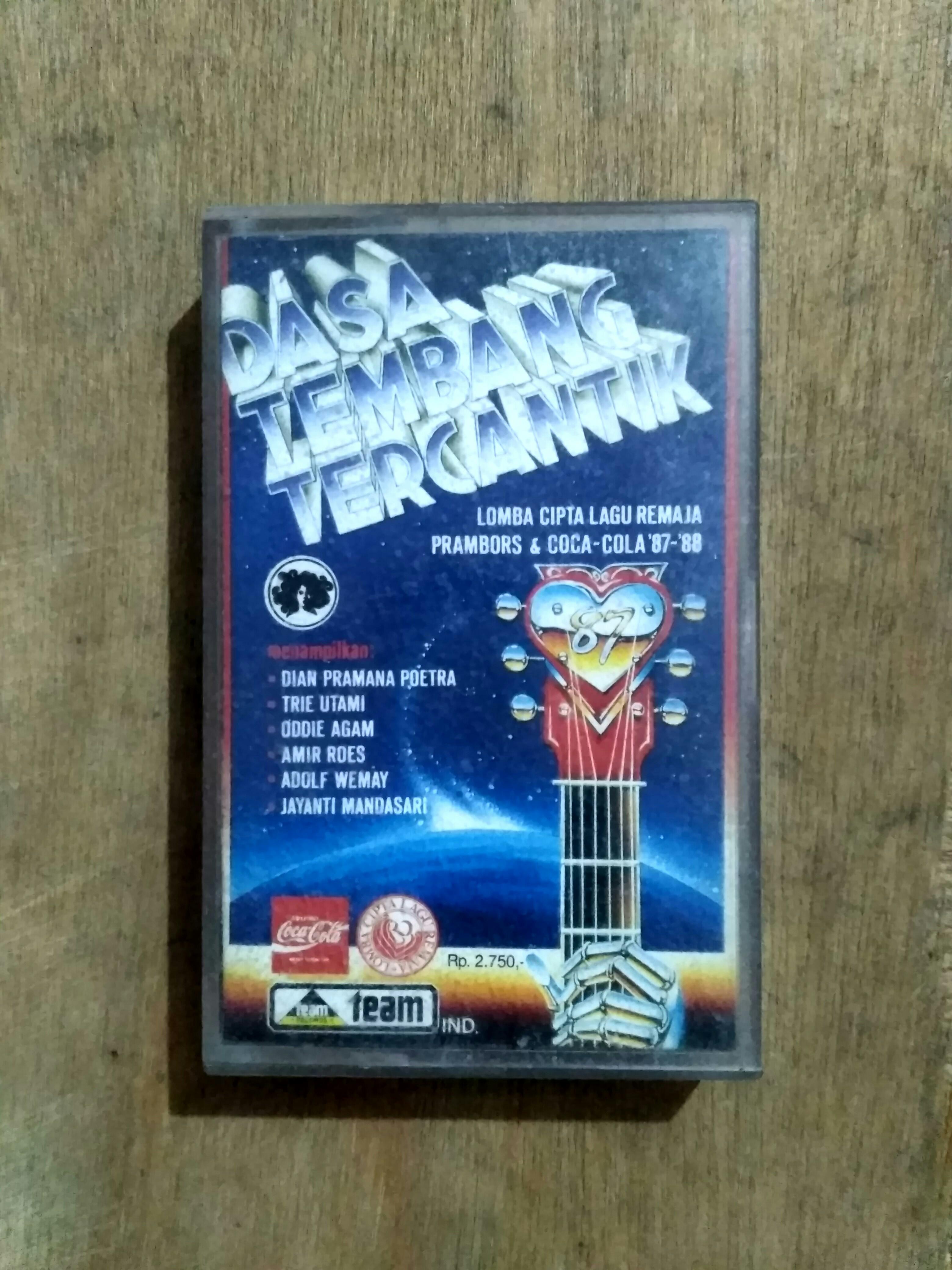 Kaset Dasa Tembang Tercantik - Lomba Cipta Lagu Remaja Prambors & Coca ...