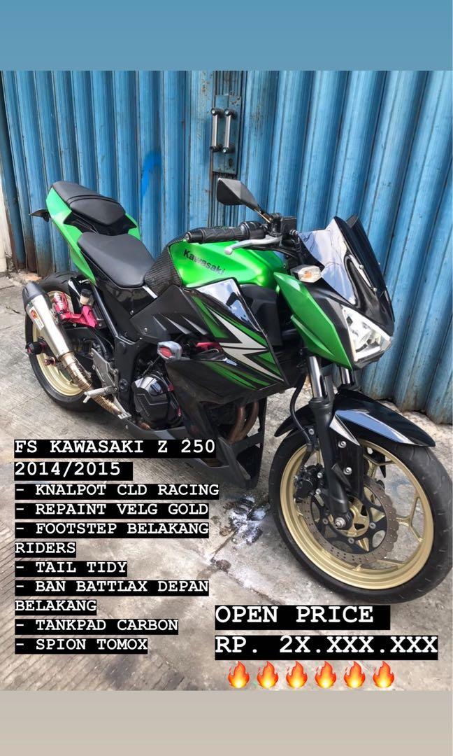 Kawasaki Z250 Modifikasi Velg