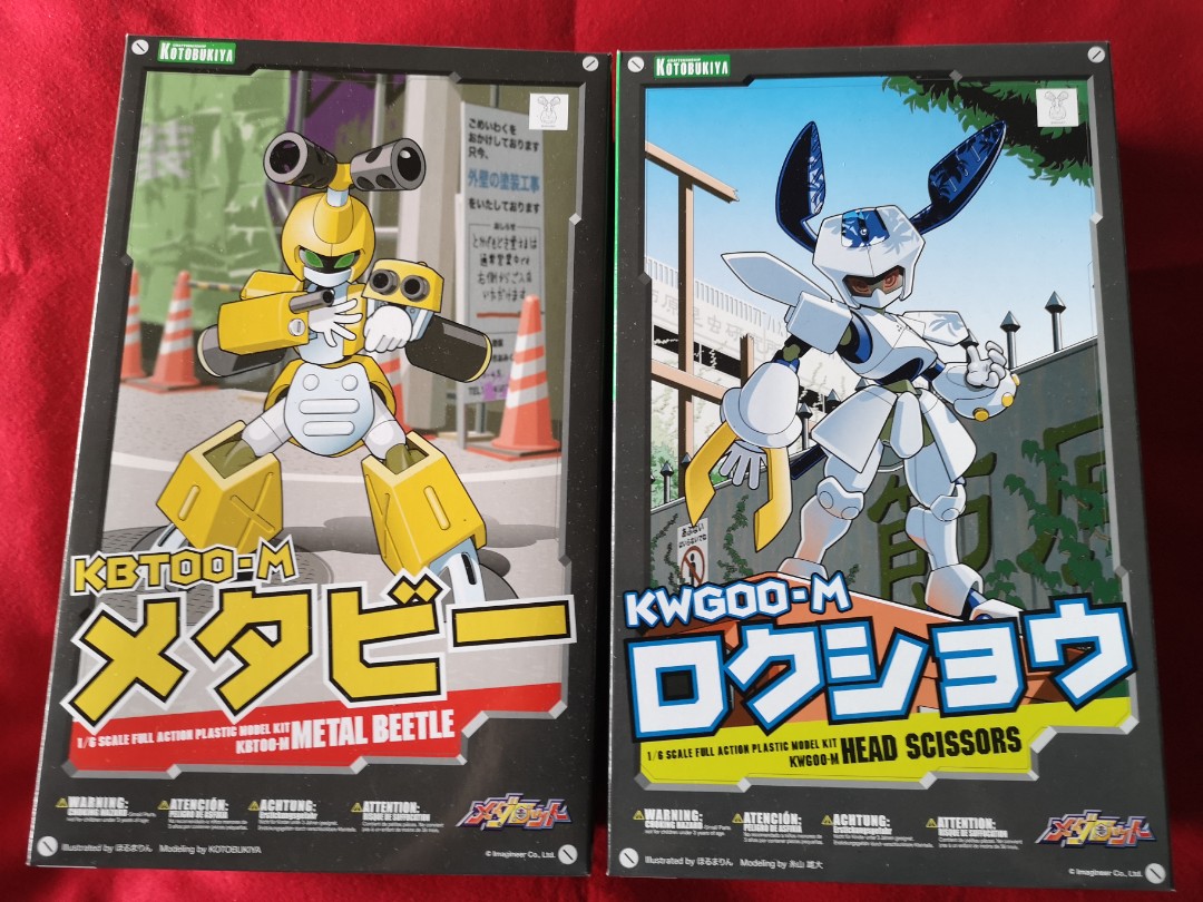 Kotobukiya Medabots Metabee and Rokusho (Reissue), Hobbies & Toys, Toys & Games on Carousell