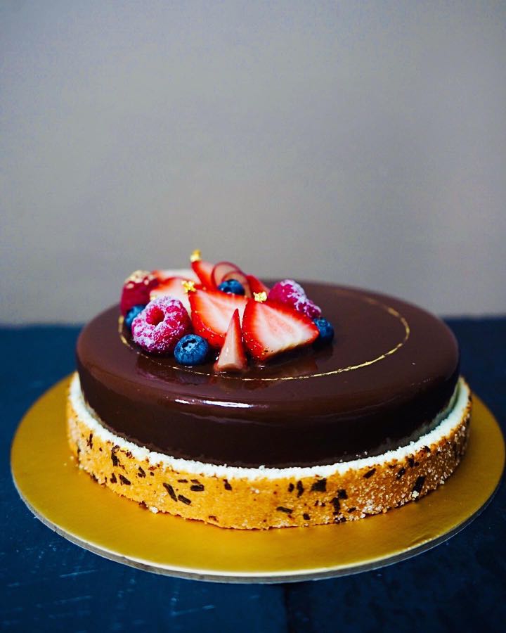 •Le Gâteau Royal• French Choc Mousse cake, Food & Drinks, Homemade ...