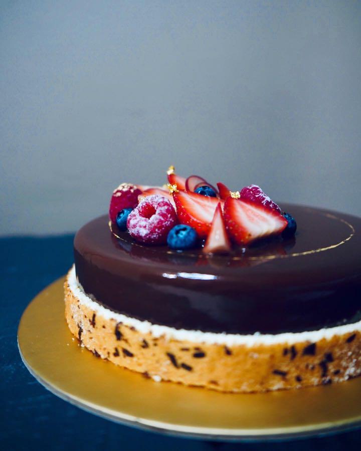 •Le Gâteau Royal• French Choc Mousse cake, Food & Drinks, Homemade ...