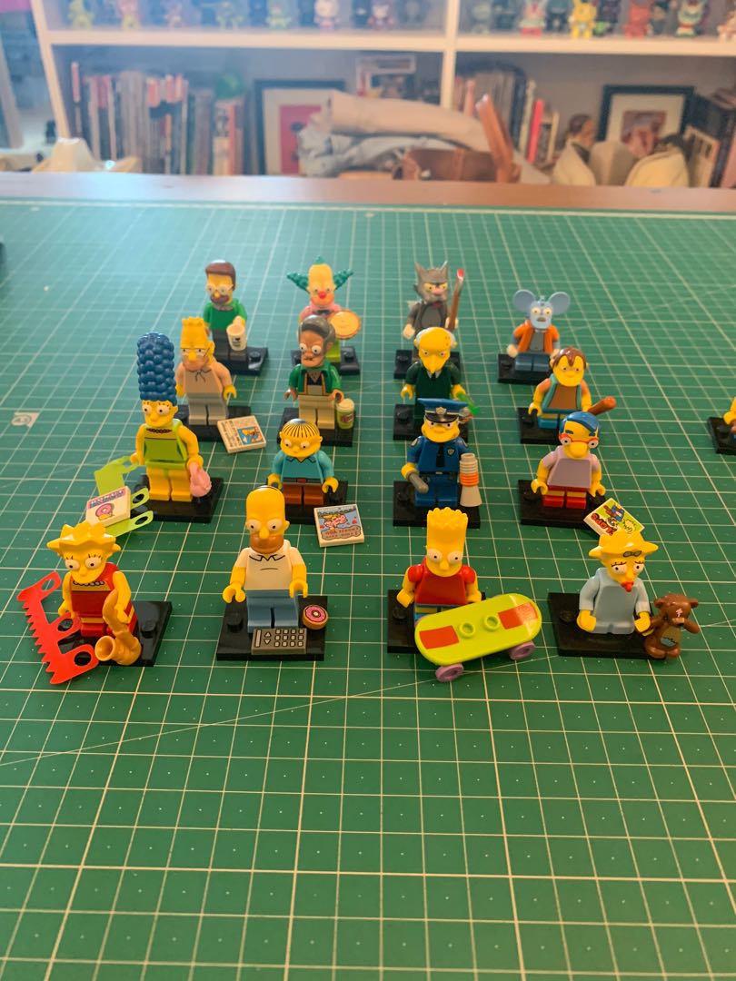Lego Simpsons Minifigures Series 1 complete, Hobbies & Toys, Toys ...