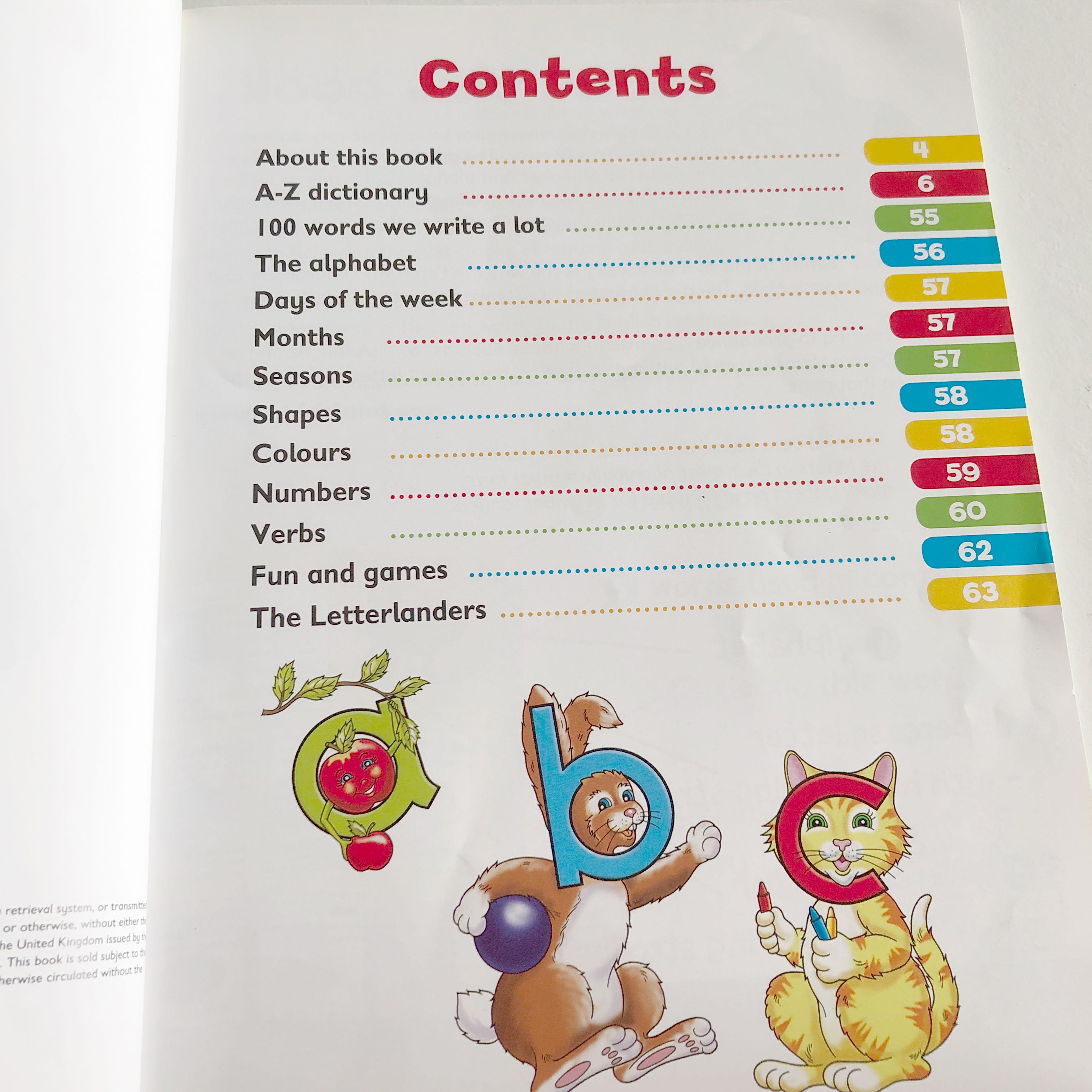 Letterland My First Dictionary, Hobbies & Toys, Books & Magazines ...