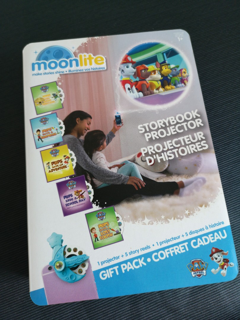 Moonlite Paw Patrol Storybook Projector, Hobbies & Toys, Toys & Games on Carousell