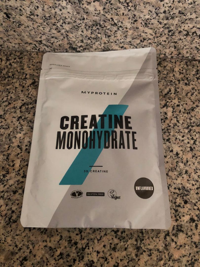 MyProtein - Creatine Monohydrate / 250G, Health & Nutrition, Health ...