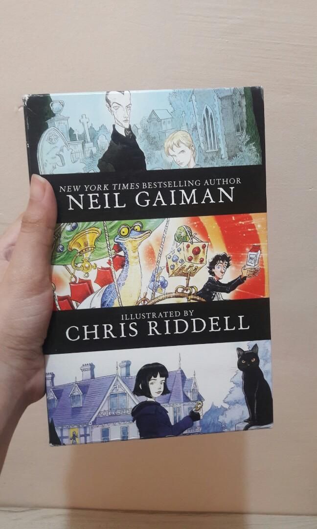 Neil Gaiman/Chris Riddell 3-Book Box Set: Coraline; The Graveyard Book ...