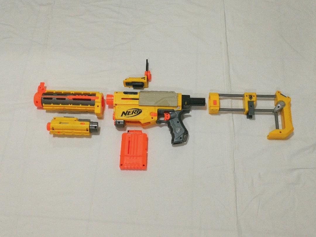 Nerf Recon Complete Full Set Of Attachments, Hobbies & Toys, Toys ...