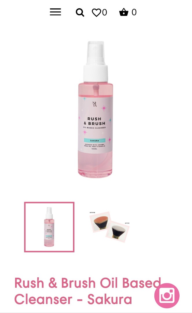 Nita cosmetics brush cleanser, Beauty & Personal Care, Face, Makeup on ...
