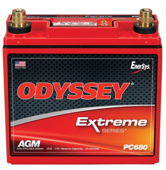 Odyssey PC680 compact lightweight car battery Fd2r evo wrx s2000, Car ...