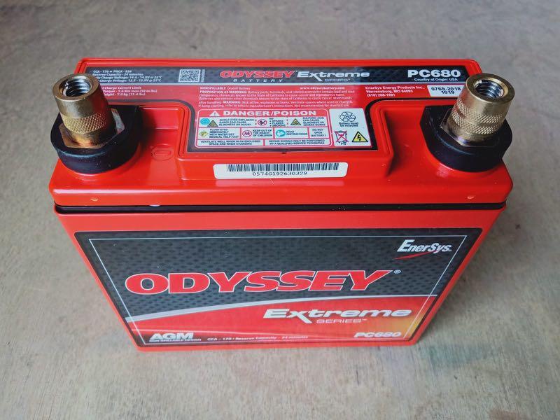 Odyssey PC680 compact lightweight car battery Fd2r evo wrx s2000, Car ...