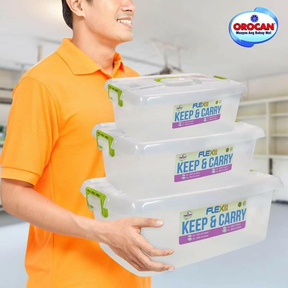 Orocan Keep and Carry Storage Box 11L, Furniture & Home Living, Home ...
