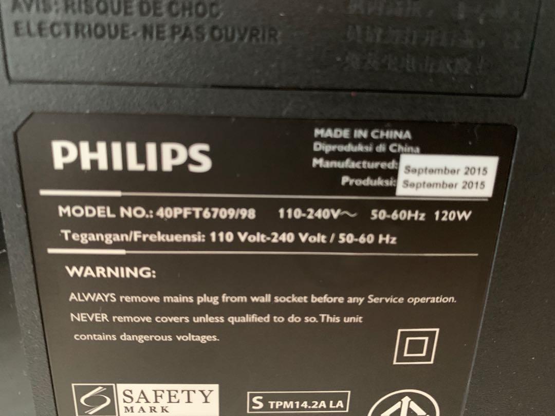 Philips Slim Full HD LED TV, Home Appliances, TVs & Entertainment ...