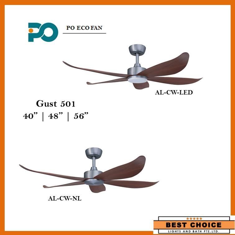 [Free Delivery]PO ECO DC Motor Ceiling Fan - Gust Series 501 + 20W ...