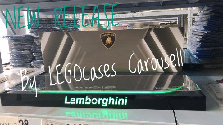 LEGO Lamborghini sian acrylic display case with raised base, Hobbies ...