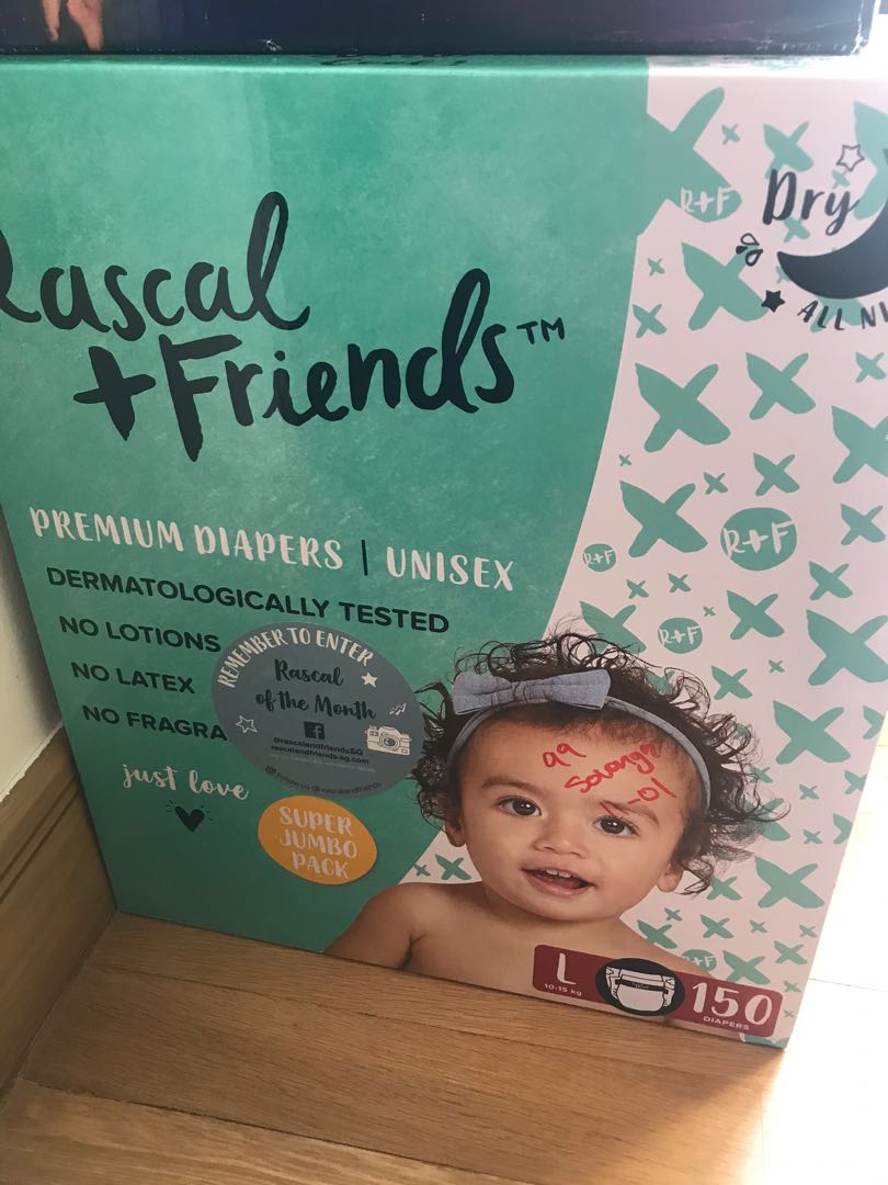Rascal + Friends Nappies, Babies & Kids, Nursing & Feeding on Carousell