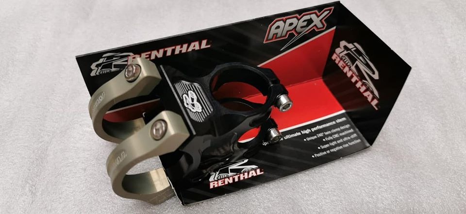 Renthal Apex 31.8 Stem Rise 50MM, Sports Equipment, Bicycles & Parts ...