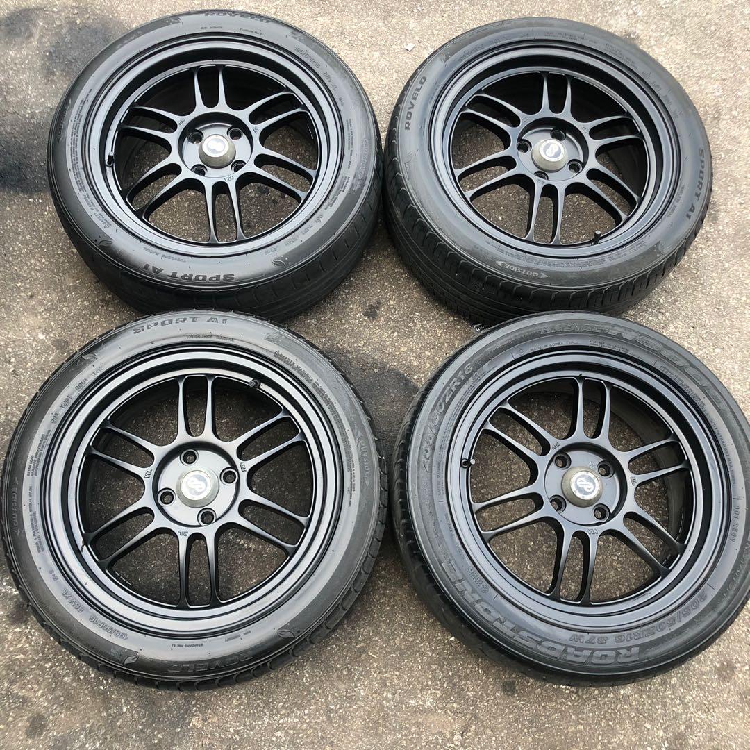 Rim Enkei RPF1 16 PCD100, Auto Accessories on Carousell