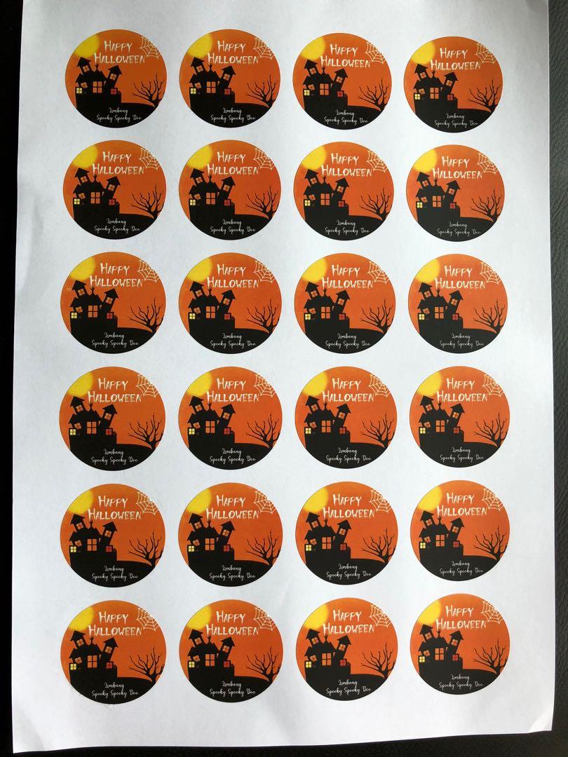 Round Sticker Labels (4cm), Hobbies & Toys, Stationery & Craft, Craft ...