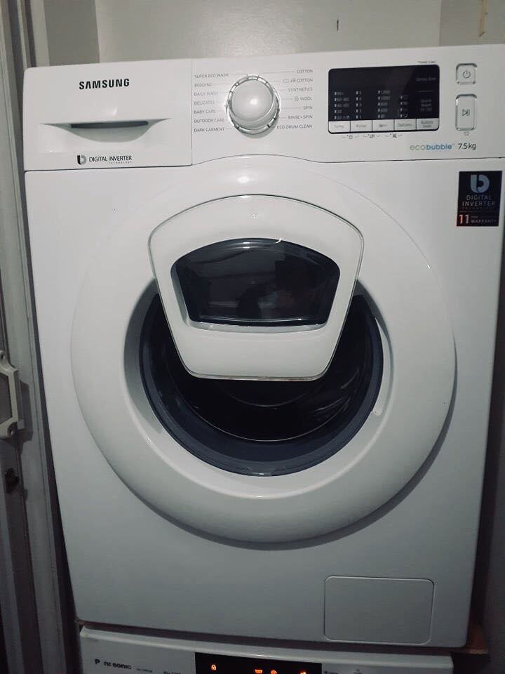 Samsung Digital Inverter Washing Laundry Machine, TV & Home Appliances ...