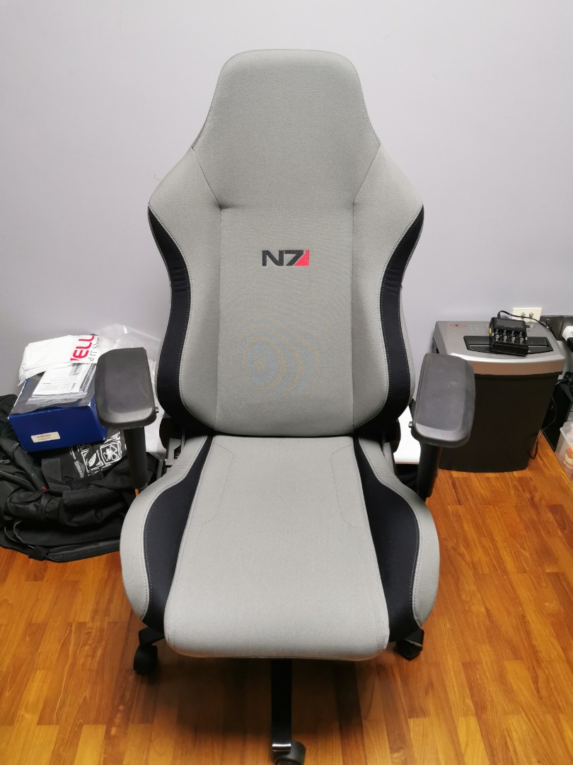 Secretlab Omega *reholstered* N7 Mass Effect, Furniture & Home Living ...