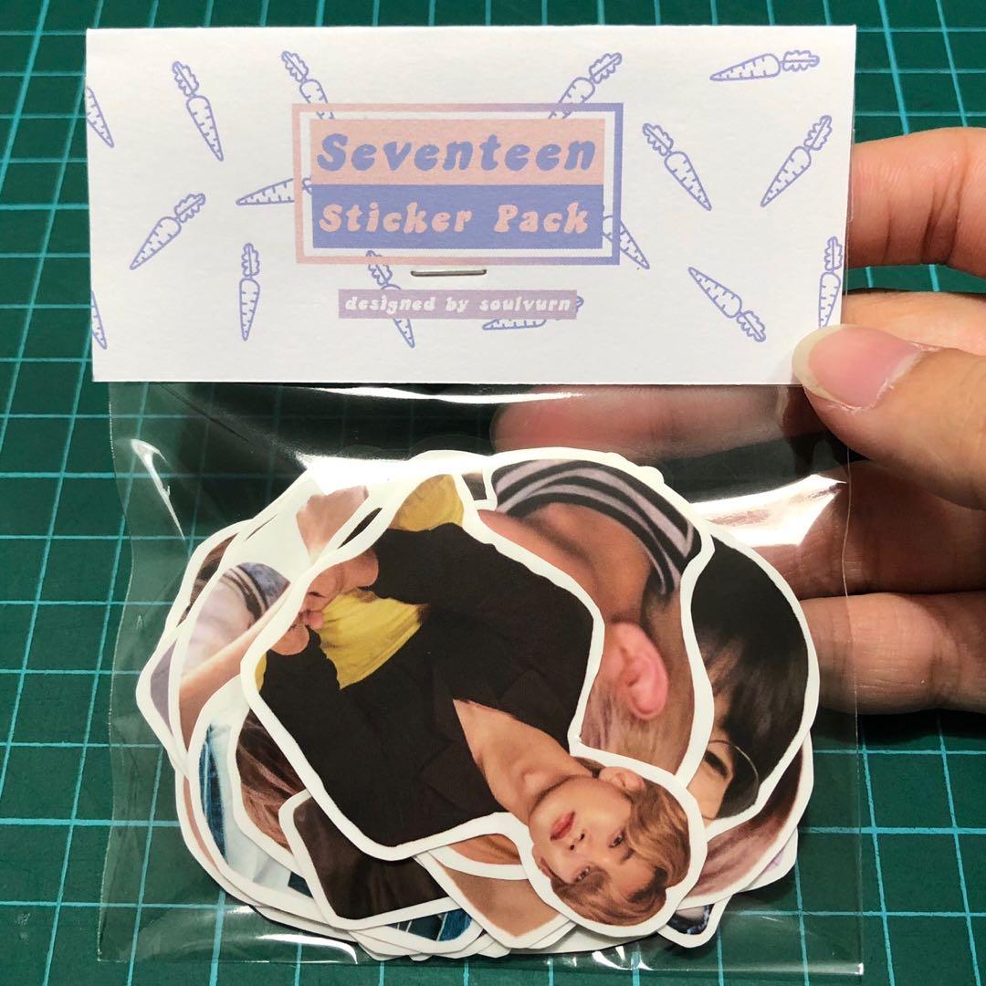 Seventeen Sticker Pack, Hobbies & Toys, Memorabilia & Collectibles, K ...