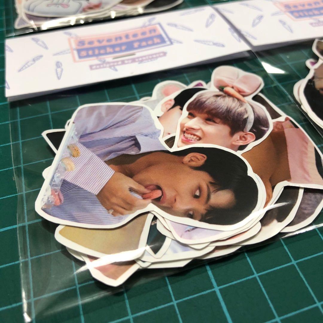 Seventeen Sticker Pack, Hobbies & Toys, Memorabilia & Collectibles, K ...