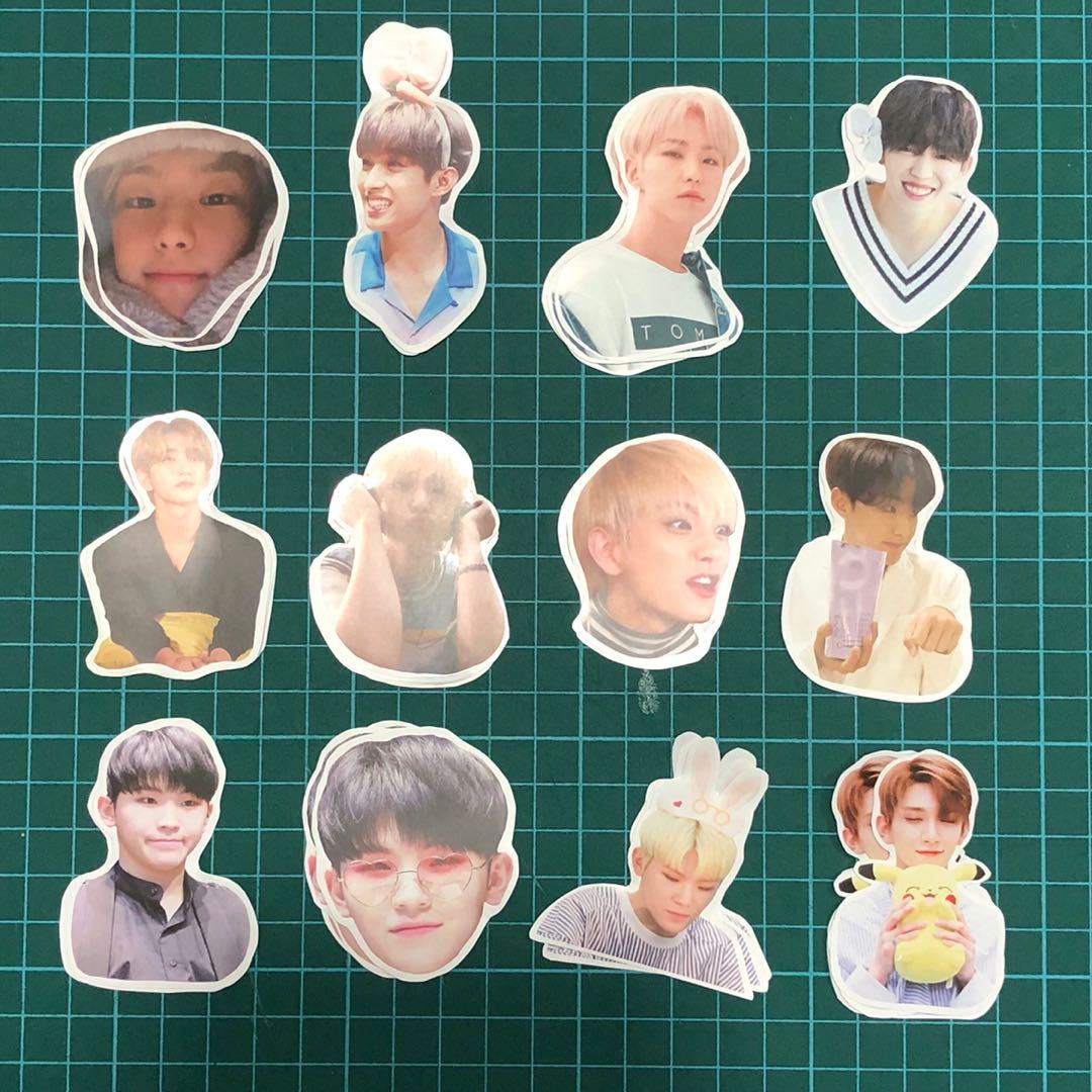 Seventeen Sticker Pack, Hobbies & Toys, Memorabilia & Collectibles, K ...