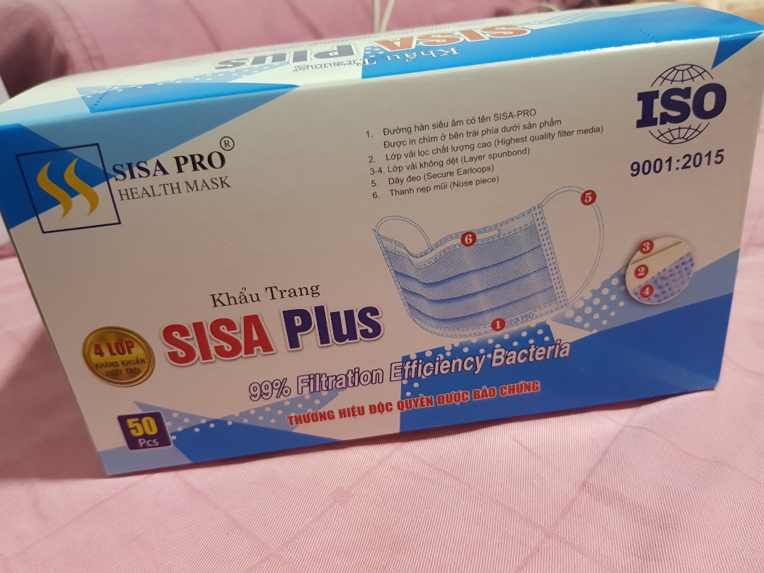 SISA PLUS CARTOON MASK, Everything Else on Carousell