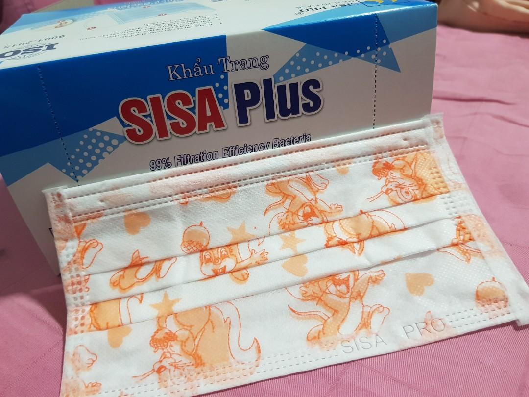 SISA PLUS CARTOON MASK, Everything Else on Carousell