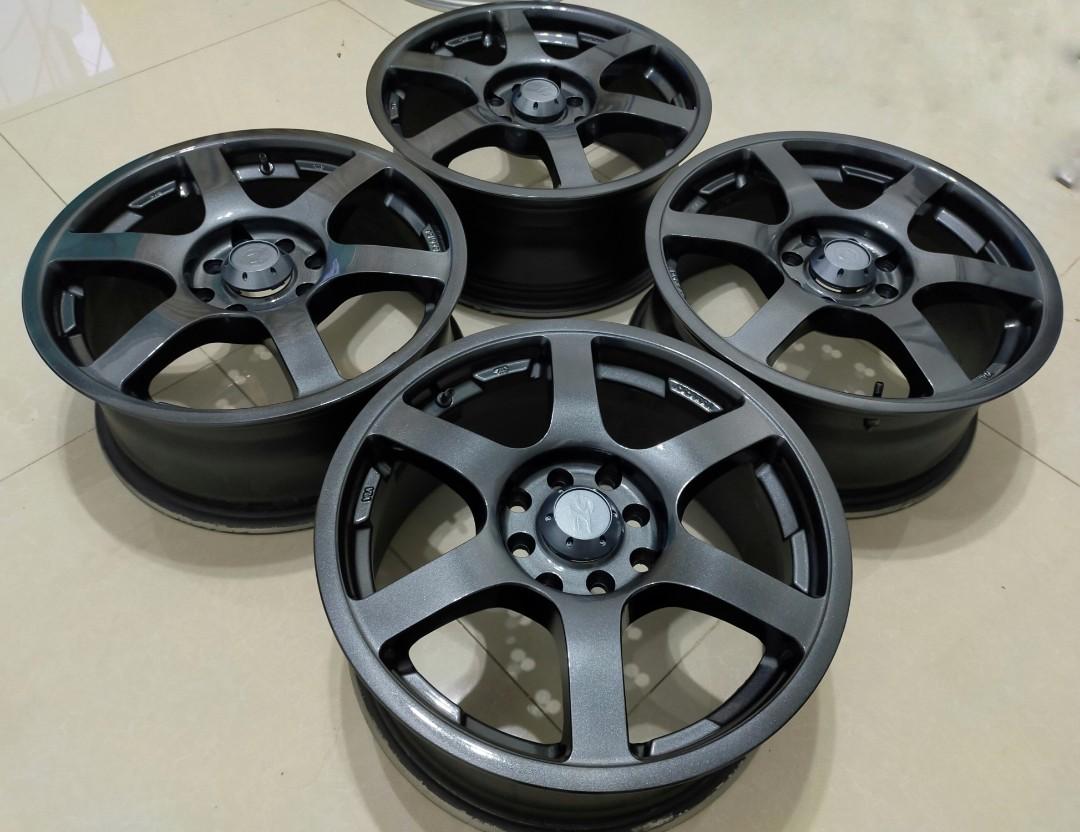 Sport Rim 15 inch Savvy Bezza Axia Myvi Alza Gen2 Persona Saga Iswara Wira Satria Vios Jazz City ...