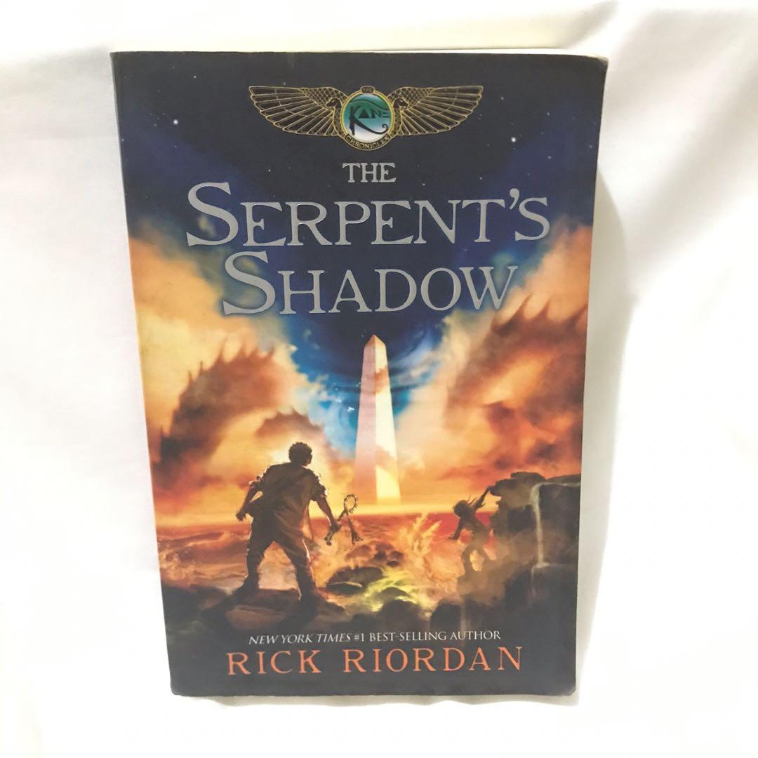 The Serpents Shadow - Rick Riordan, Buku & Alat Tulis, Buku di Carousell