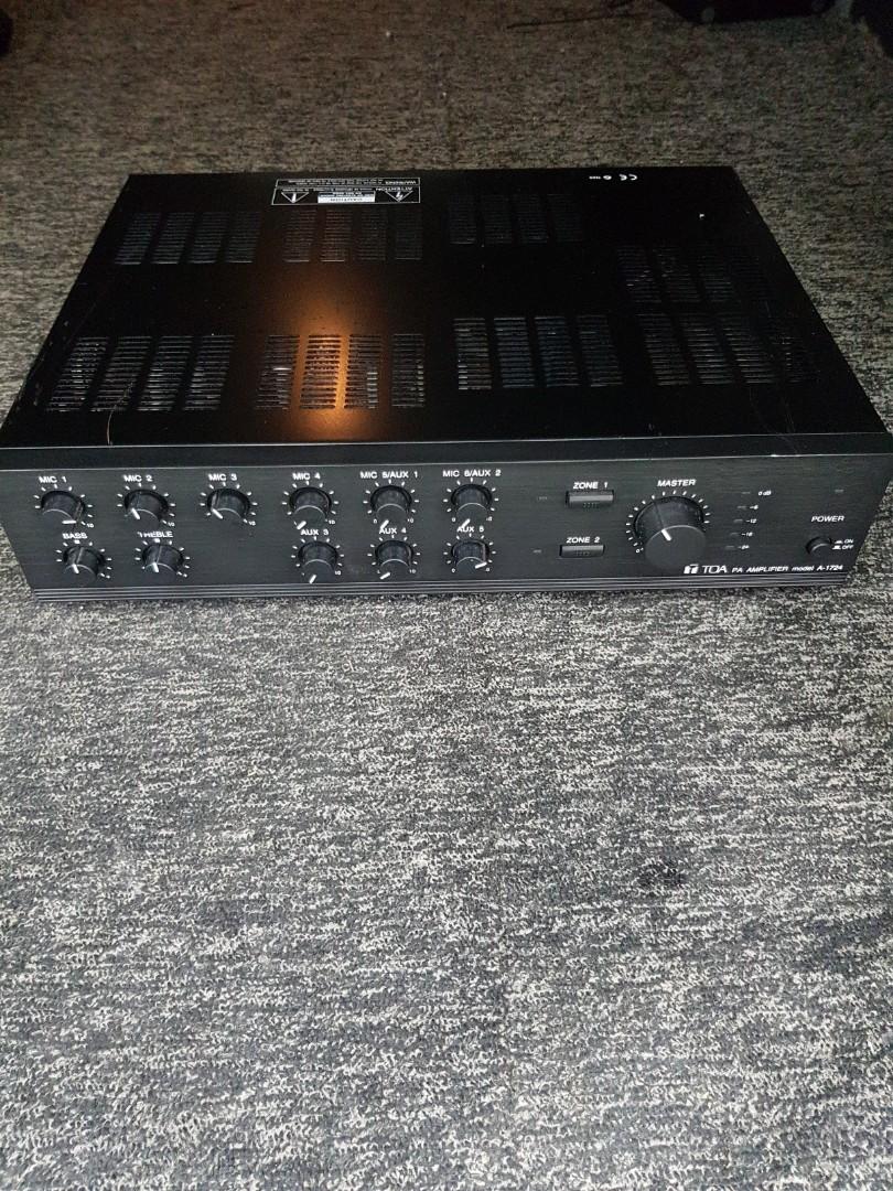 TOA A-1724 PA AMPLIFIER, Audio, Other Audio Equipment on Carousell