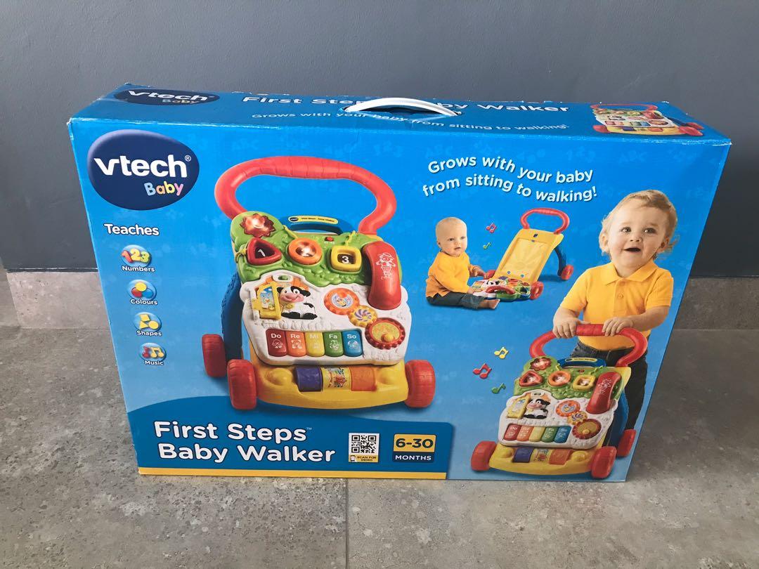 Vtech First Steps Baby Walker, Bayi & Anak, Mainan & Baby Walker di ...