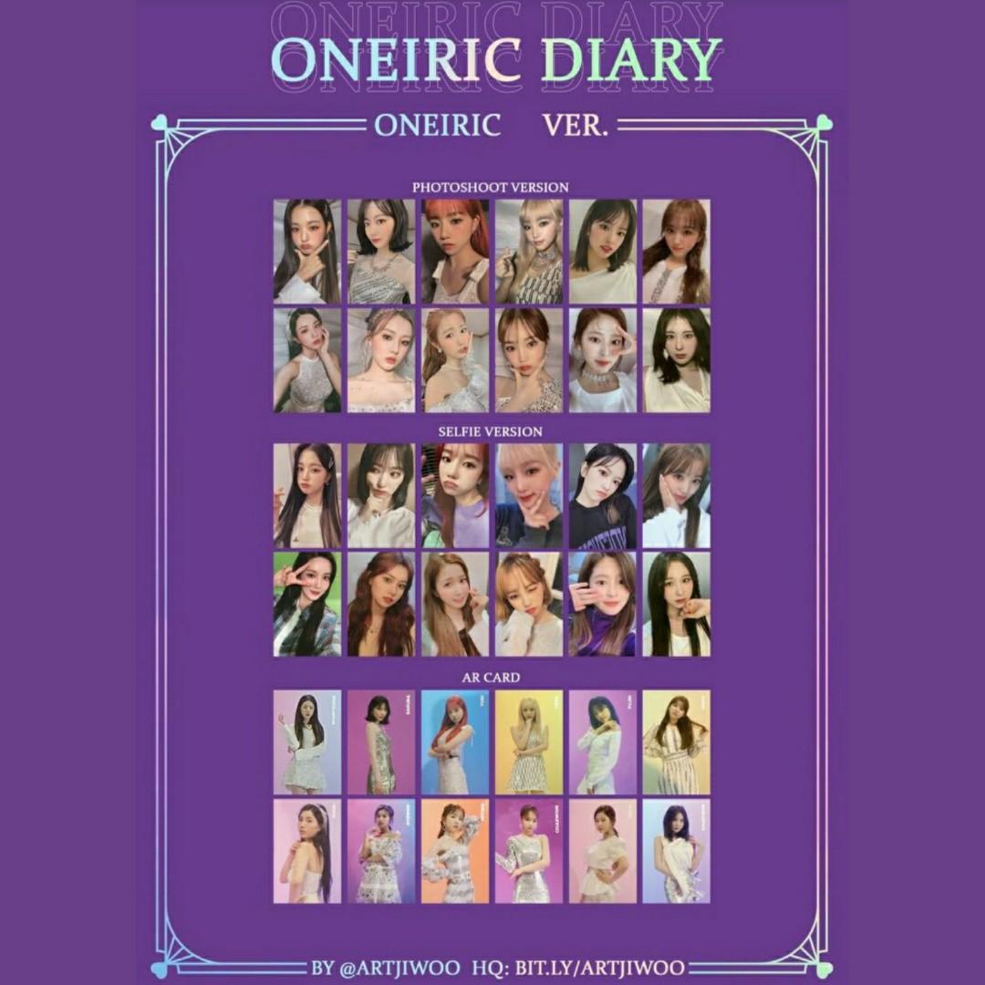 [WTT] IZONE Oneiric Diary Official PCs / Oneiric Out Case (Hyewon / Hitomi / Chaewon -> Nako ...