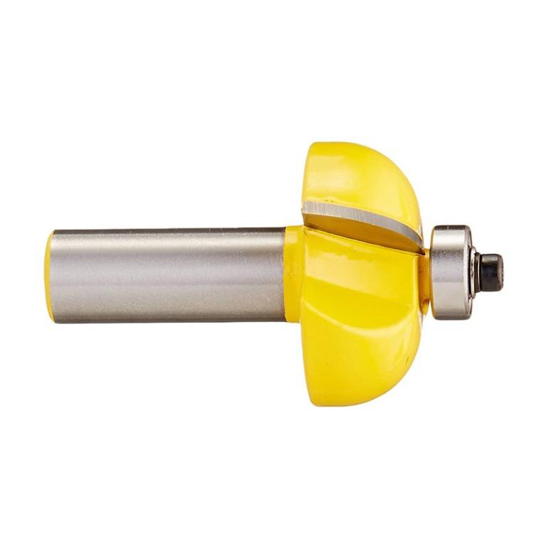 Yonico 13156 1/2-Inch Radius Cove Edge Forming Router Bit 1/2-Inch ...