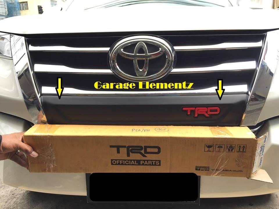 2016 to 2020 Toyota Fortuner TRD Front Lower Grill Garnish, Original ...