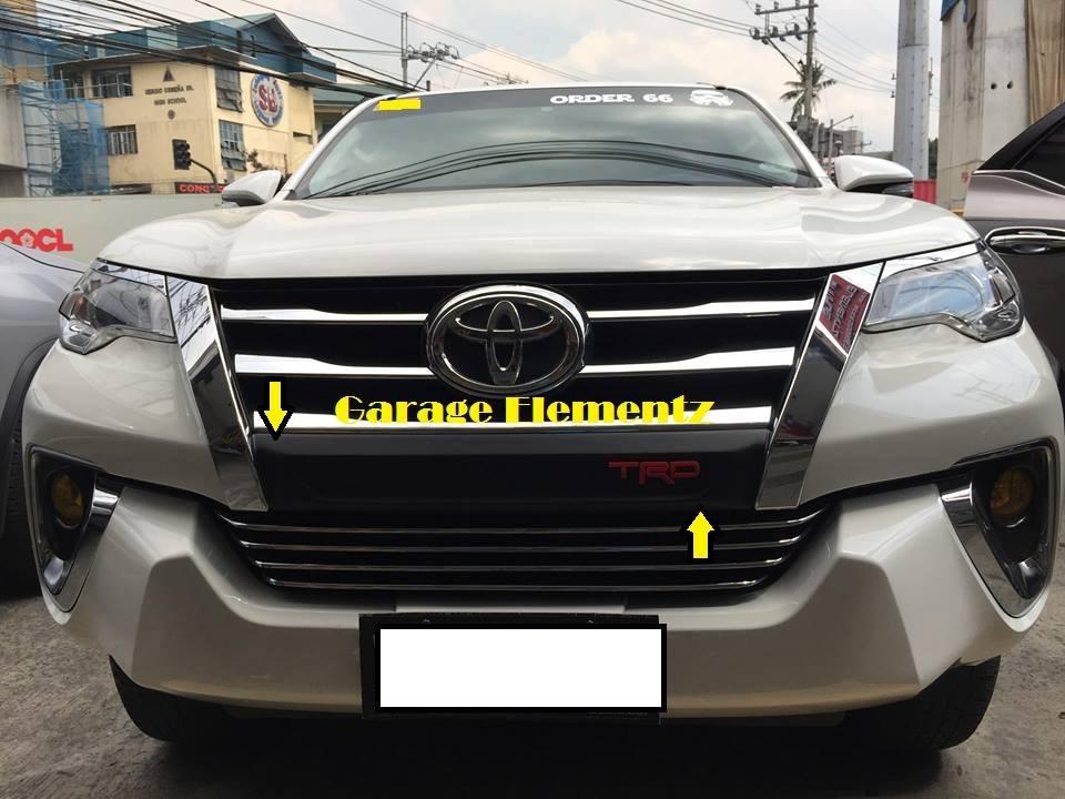 2016 to 2020 Toyota Fortuner TRD Front Lower Grill Garnish, Original ...