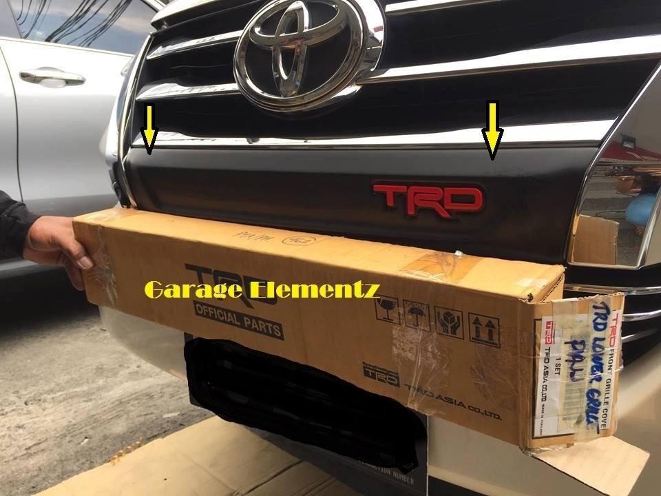 2016 to 2020 Toyota Fortuner TRD Front Lower Grill Garnish, Original ...