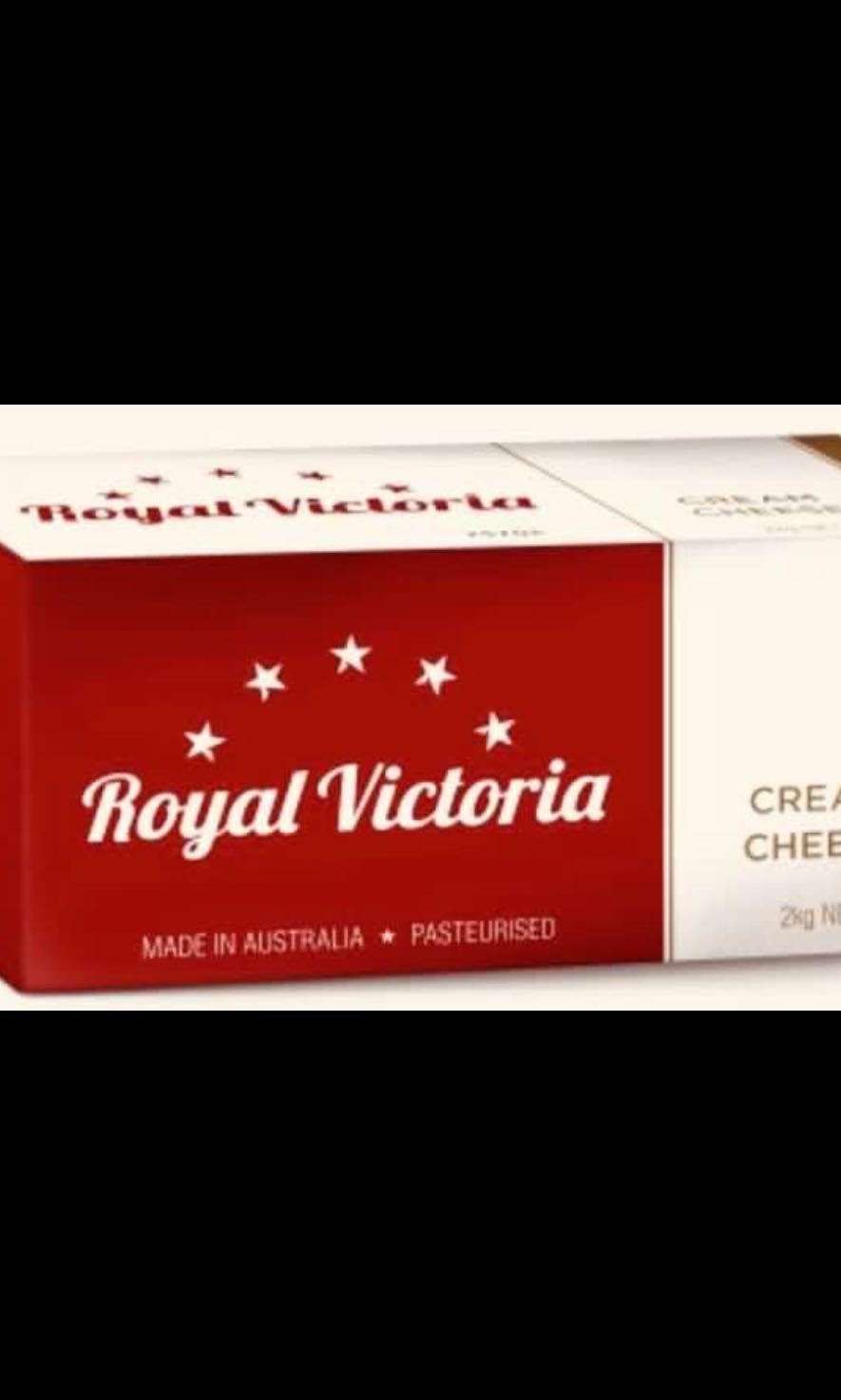 2kg Royal Victoria Cream Cheese, Food & Drinks, Packaged & Instant Food ...
