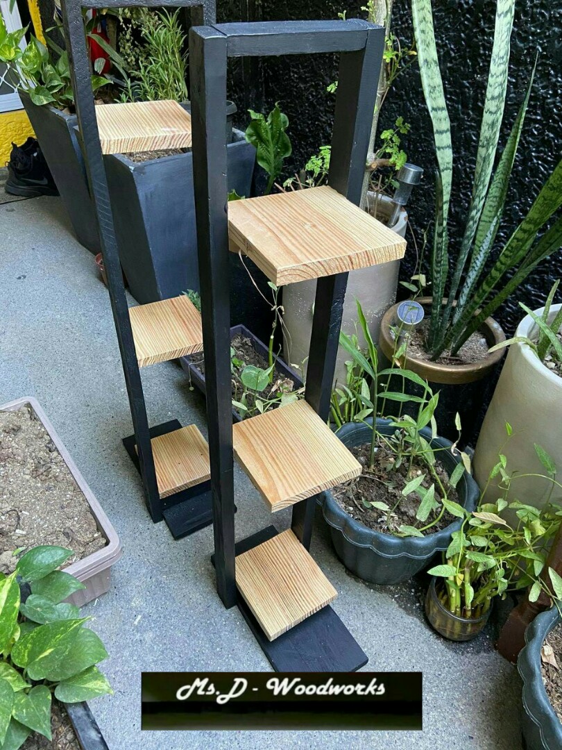 3-Layer Frame Shelf Standee, Furniture & Home Living, Gardening ...