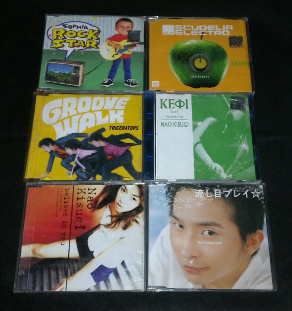 6 JAPANESE SINGLES CDS, Hobbies & Toys, Music & Media, CDs & DVDs on ...
