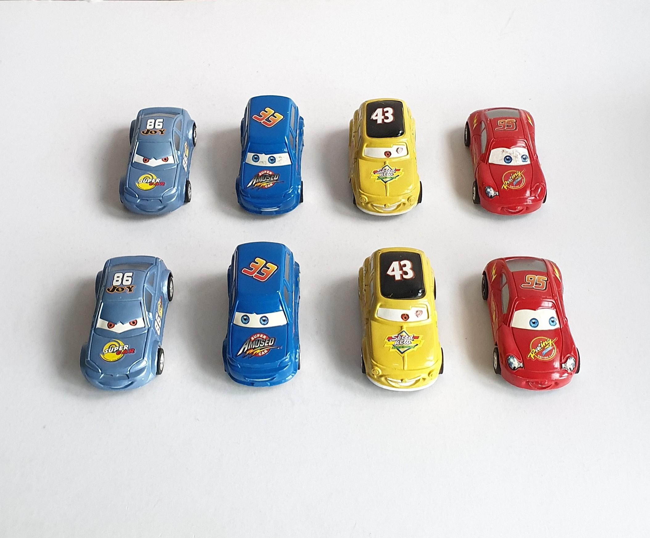8 Piece Disney Pixar Racing Toy Cars Set, Hobbies & Toys, Toys & Games ...