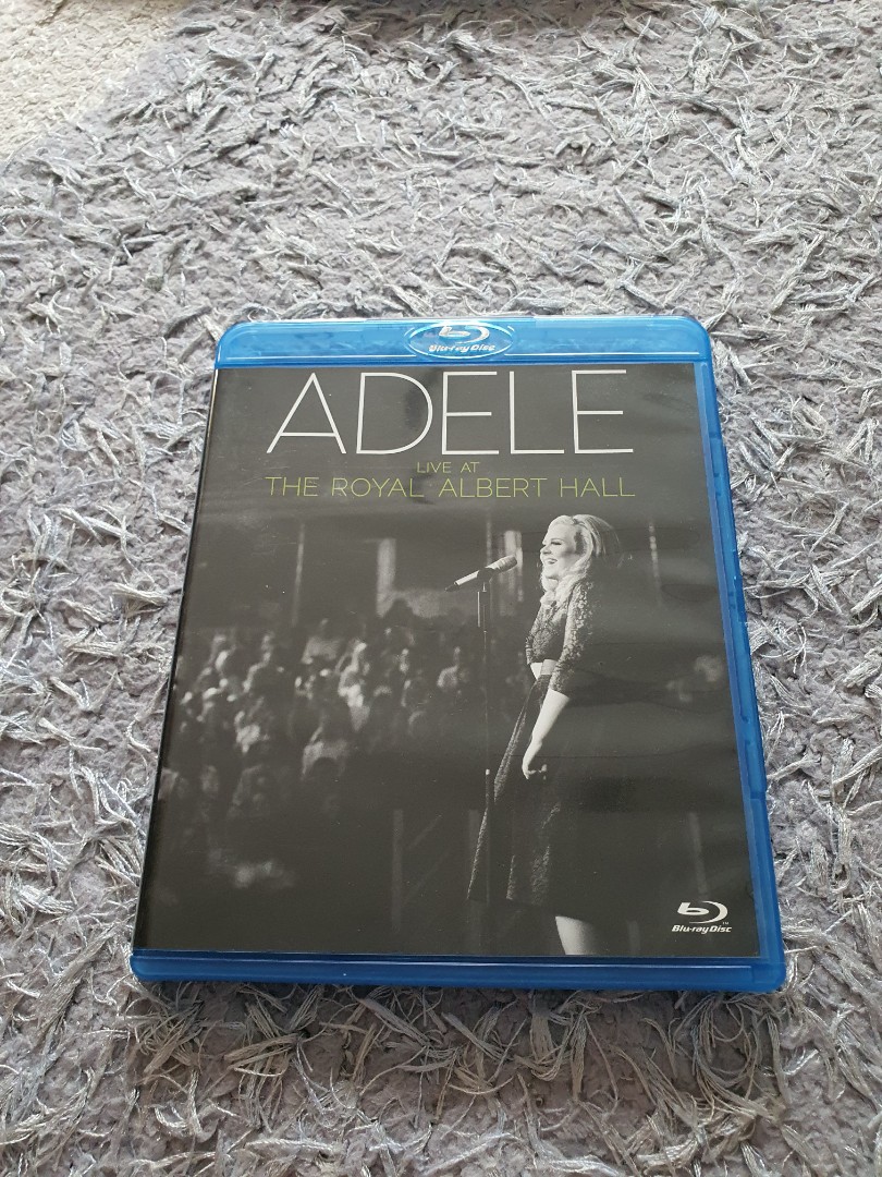 Adele Live at the Royal Albert Hall Blu ray, Hobbies & Toys, Music ...