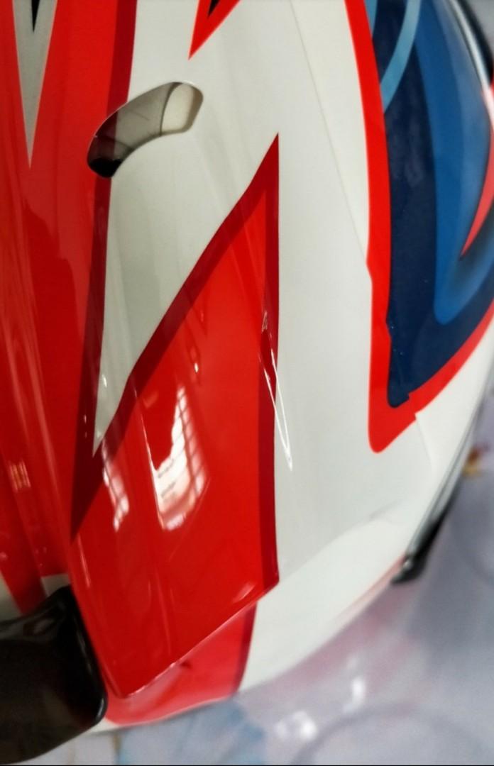 Arai Ram4X Nicky Hayden, Motorcycles, Motorcycle Apparel on Carousell