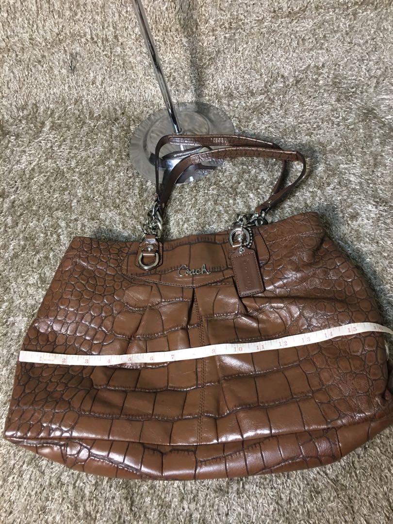 Authentic/Original Coach Ashley Carryall Exotic F17661, Luxury, Bags ...