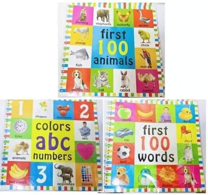 baby first learning baby first100 animals, colors' abc, & numbers ...