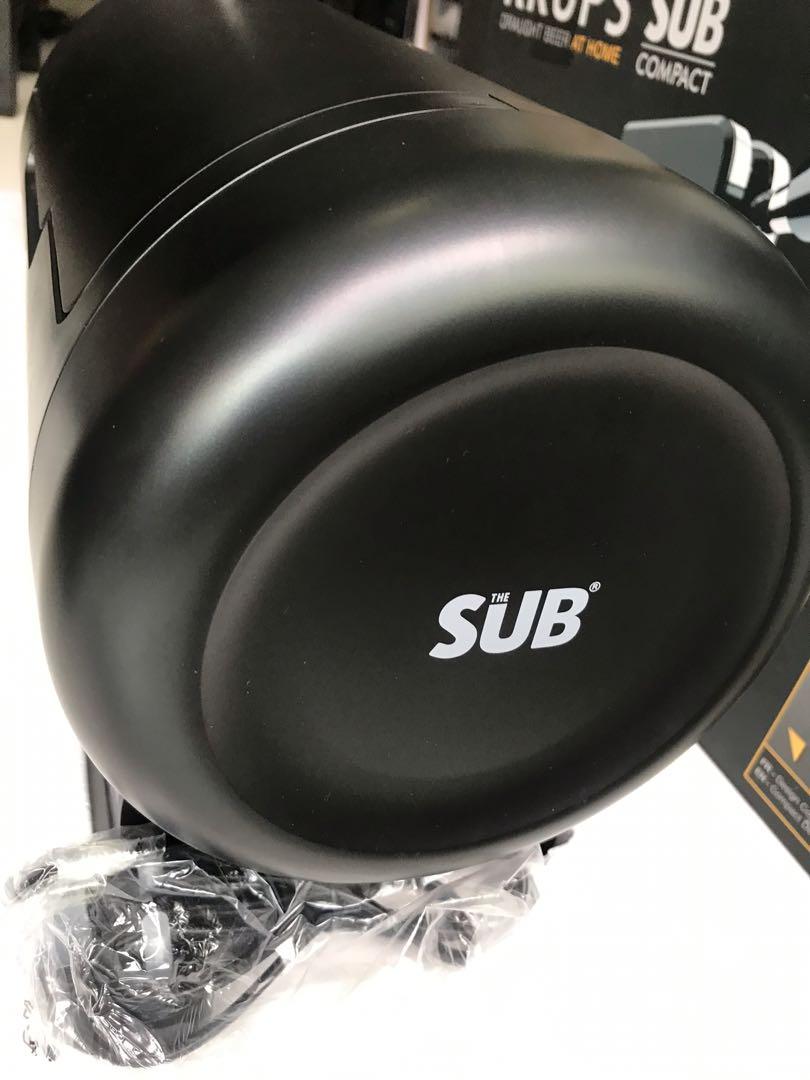 Beerwulf The SUB Compact Black UK | Draught Beer Tap for Home by Krups ...