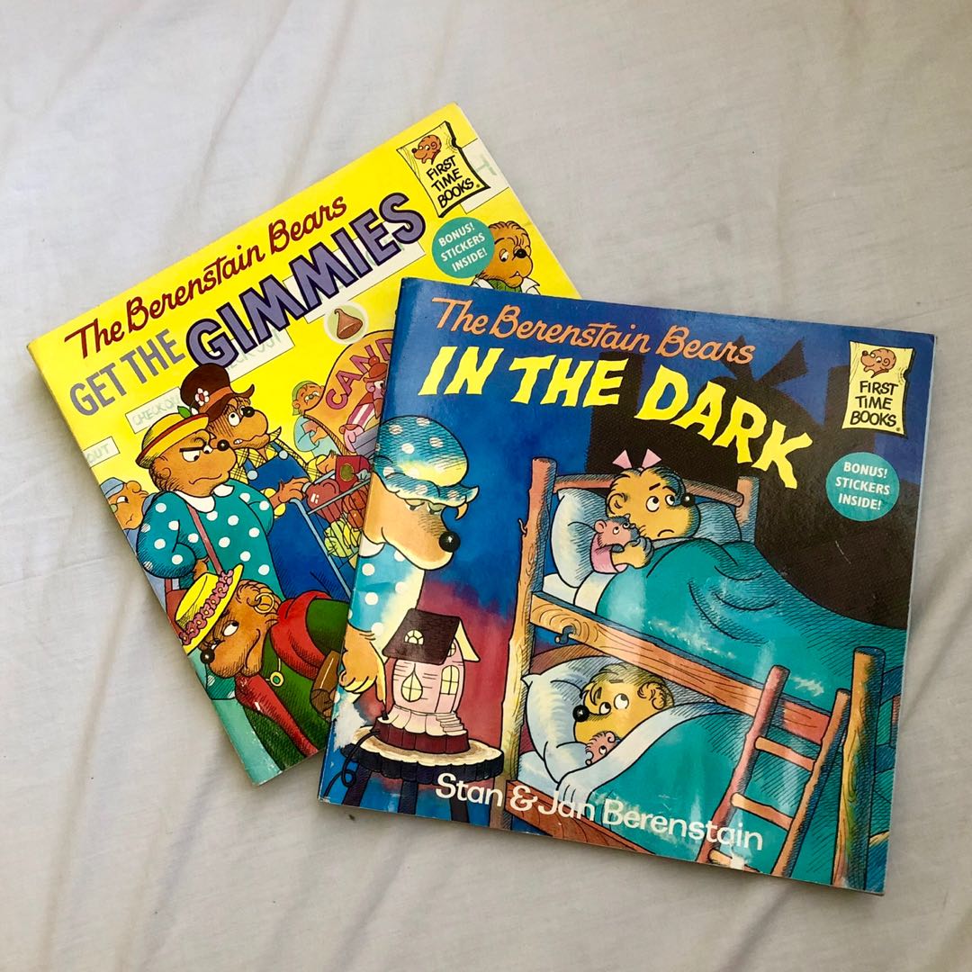 [BOOK BUNDLE] The Berenstain Bears in the Dark & Get the Gimmies ...
