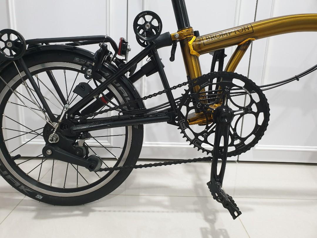 Brompton 20 Years in Asia Gold Edition, Sports Equipment, Bicycles ...